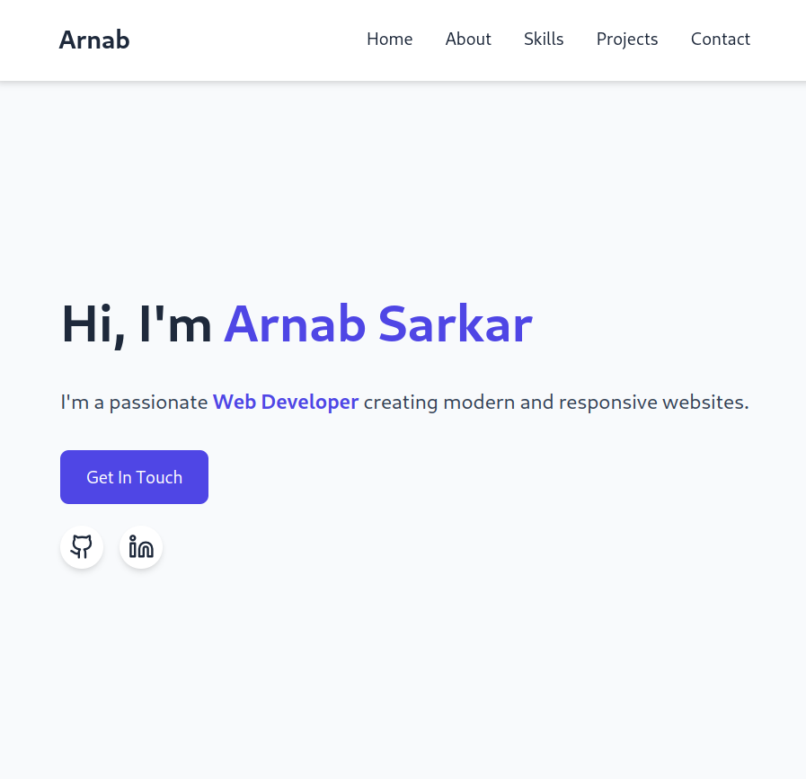 Your Name - Portfolio